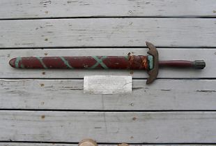 Vtg 1922 'Robin Hood' Orig Movie Prop Sword Douglas Fairbanks