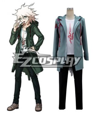 ezcosplay - Super Danganronpa2 Komaeda Nagito Cosplay Costume