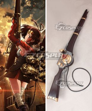 ezcosplay - Kabaneri of the Iron Fortress Mumei Gun Cosplay Weapon Prop