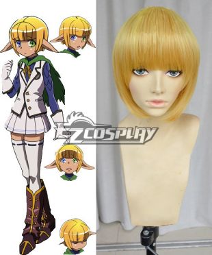 ezcosplay - Overlord Mare Bello Fiore Golden Cosplay Wig