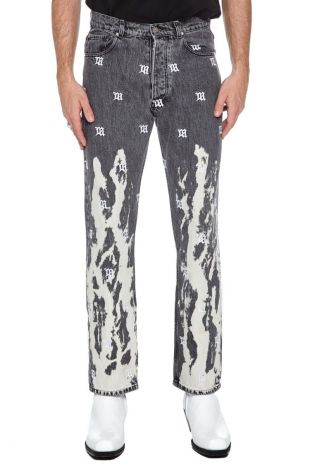 MISBHV - Acid Monogram Denim Trousers