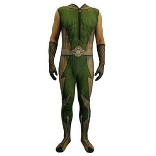 The Boys Cosplay The Deep Costume Adult Jumpsuit+Gloves Halloween Suit ...