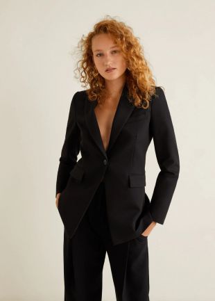 Mango - Structured suit blazer
