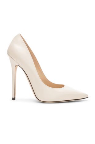 Jimmy Choo - Anouk 120 Leather Pump in Linen