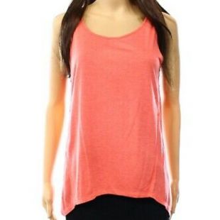 H by Bordeaux - Heathered Citrus Slub Knit (Scoop Neck) Tank Top