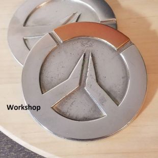 3dWorkshopCreations - Reinhardt de pièce de monnaie Overwatch Cosplay ...