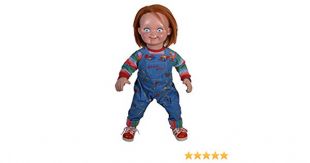 Trick or Treat Poupée Chucky Good Guy Deluxe avec présentoir de