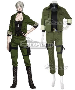 ezcosplay - Gangsta Gyangusuta Gina Paulklee Cosplay Costume