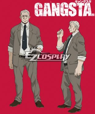 ezcosplay - Gangsta Gyangusuta Police Chad Adkins Cosplay Costume