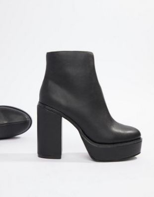 London Rebel - London Rebel - Bottines à plateforme | ASOS