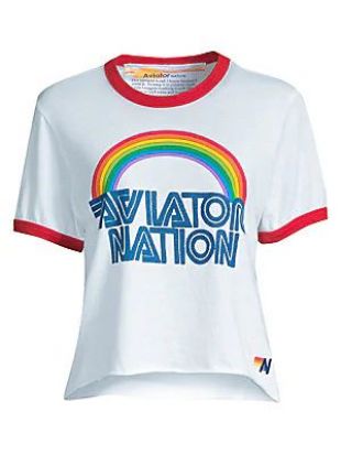 Aviator Nation - Mountain Wave Boyfriend Tee