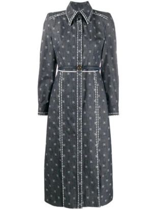 Fendi - Ff Calligraphy Shirtdress