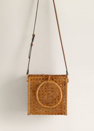Mango - Bamboo Basket Bag
