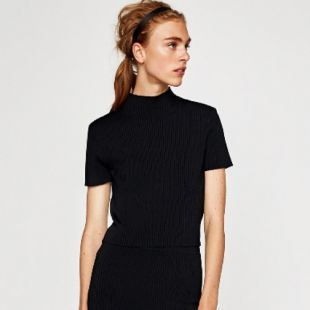 Zara - Ribbed Top