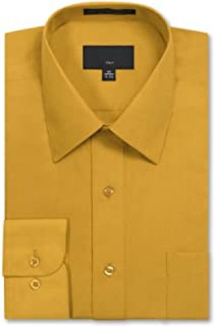 JD Apparel - JD Apparel Men's Regular Fit Dress Shirts