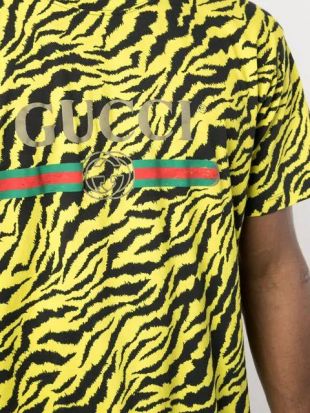 Gucci - Zebra Print T-Shirt