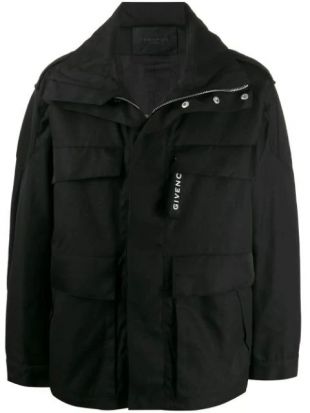 Givenchy - hooded rain jacket
