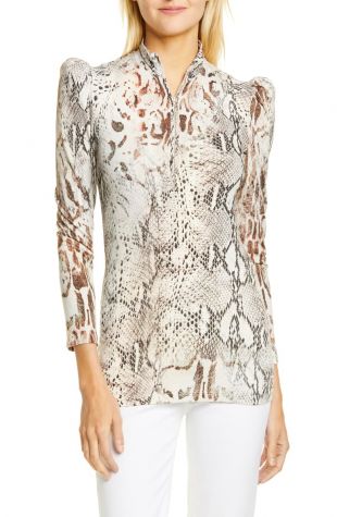 Smythe - Snake Print Top