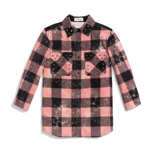 Coach - Studded Plaid Shirt