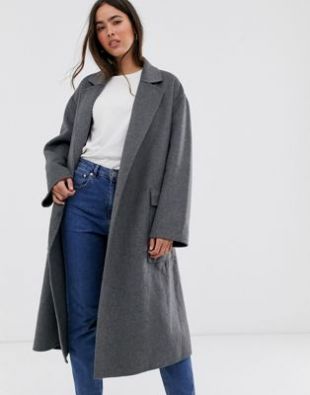 French Connection - French Connection - Manteau croisé à ceinture | ASOS