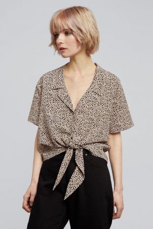 JOYTHESTORE - Animal Printed Blouse