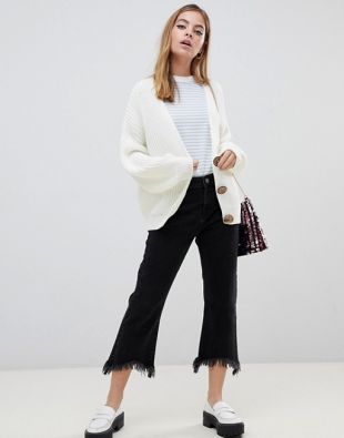 ASOS PETITE - White Cardigan