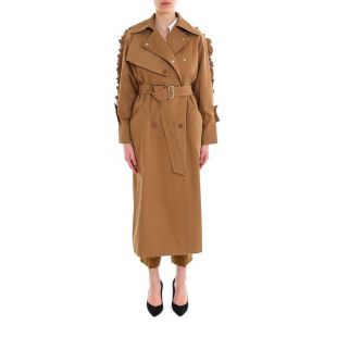 Max Mara - Ruffle Trench Coat