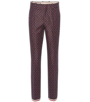 Gucci - Pantalon en coton mélangé