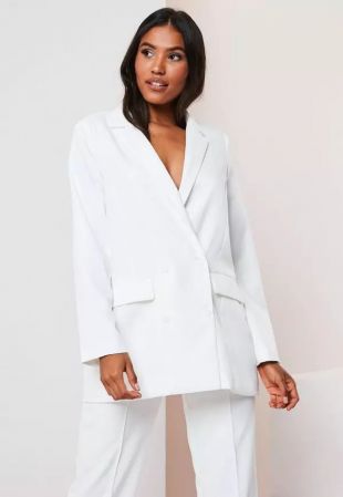 Missguided - Double Breasted Oversized Blazer