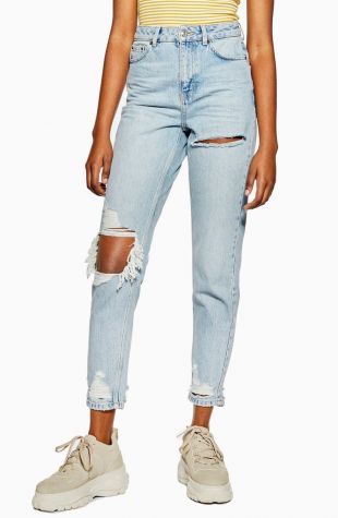 Topshop - Destroy Jeans Blue