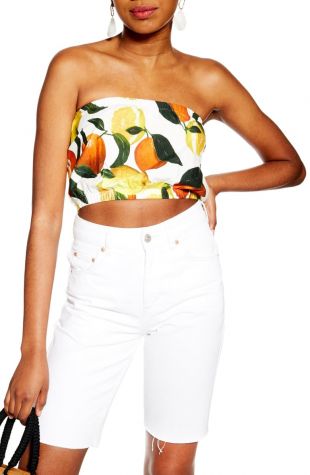 Topshop - Fruit Bandeau Top