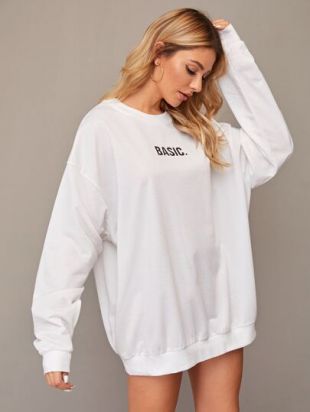 Shein - Oversized Sweatshirt