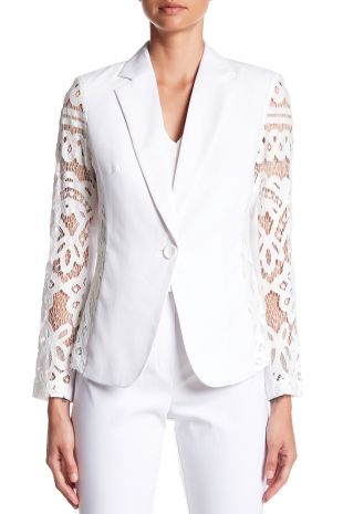 insight - Lace Back Blazer