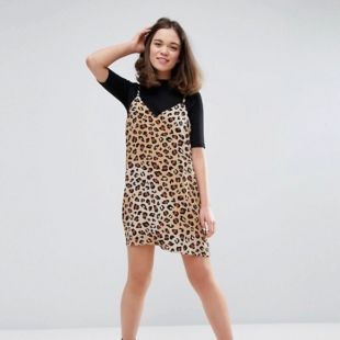 Asos - Monki leopard print cami dress