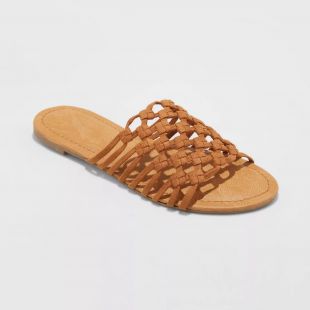 Universal Thread - Cognac Slide Sandals
