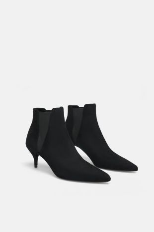 Zara - Leather Ankle Boot