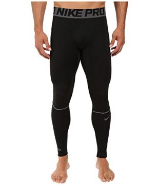 Nike - NIKE Men's Pro Hyperwarm Tight Black/Dark Grey Size Large