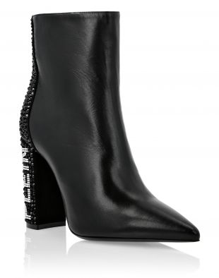 Philipp Plein - Boots High Heels Mid Crystal Plein