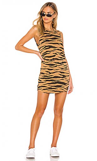 LNA - Tiger Muscle Tank Dress