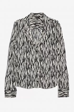 Topshop - Zebra Print Shirt