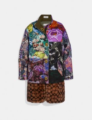 Coach - Patchwork Print Jacket
