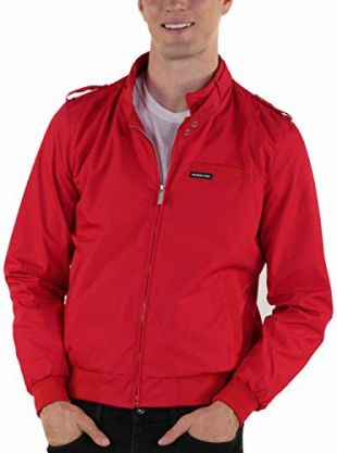 Members Only - Members Only Men's Original Iconic Racer Jacket, Black ...