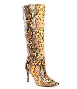 Steve Madden - Kinga Snake Print Stiletto Boots
