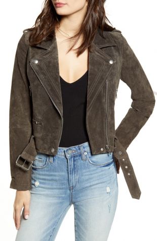 blanknyc - Suede Moto Jacket