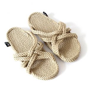 Nomadics - Nomadics Slip On Unisex Adults Rope Sandals Camel