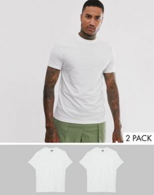 ASOS DESIGN - ASOS DESIGN - Lot de 2 t-shirts