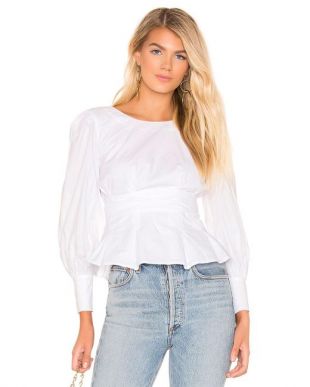 Lovers and Friends - White Lex Top