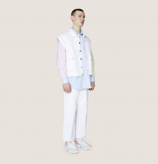 blue Marble paris - Denim Jacket White