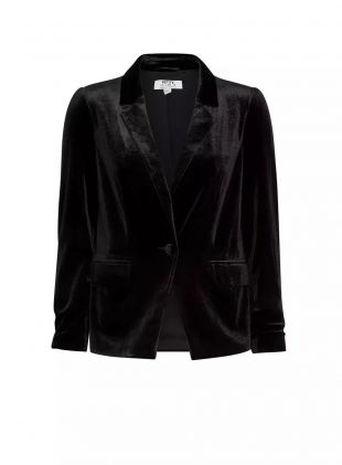 dorothyperkins - Petite Black Velvet Blazer