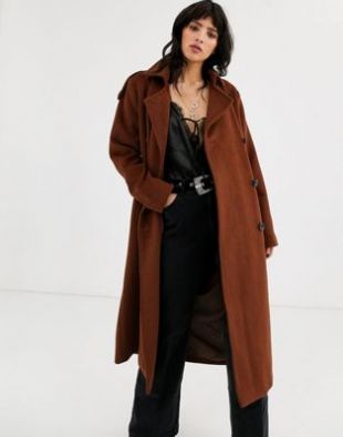 Object - Object double breasted oversized wool coat | ASOS